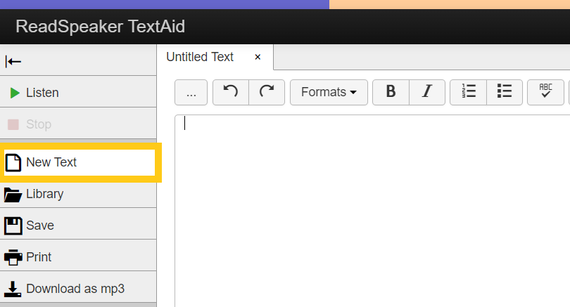 ReadSpeaker TextAid Web Application for Scholars – Great Hearts Online
